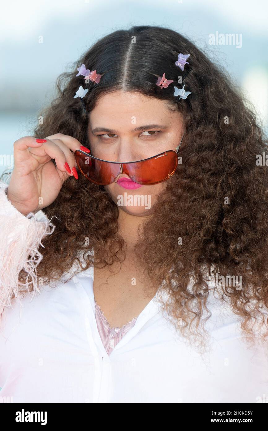 France. Cannes, on October 13, 2021, Maya Landsman attends the Sad City ...