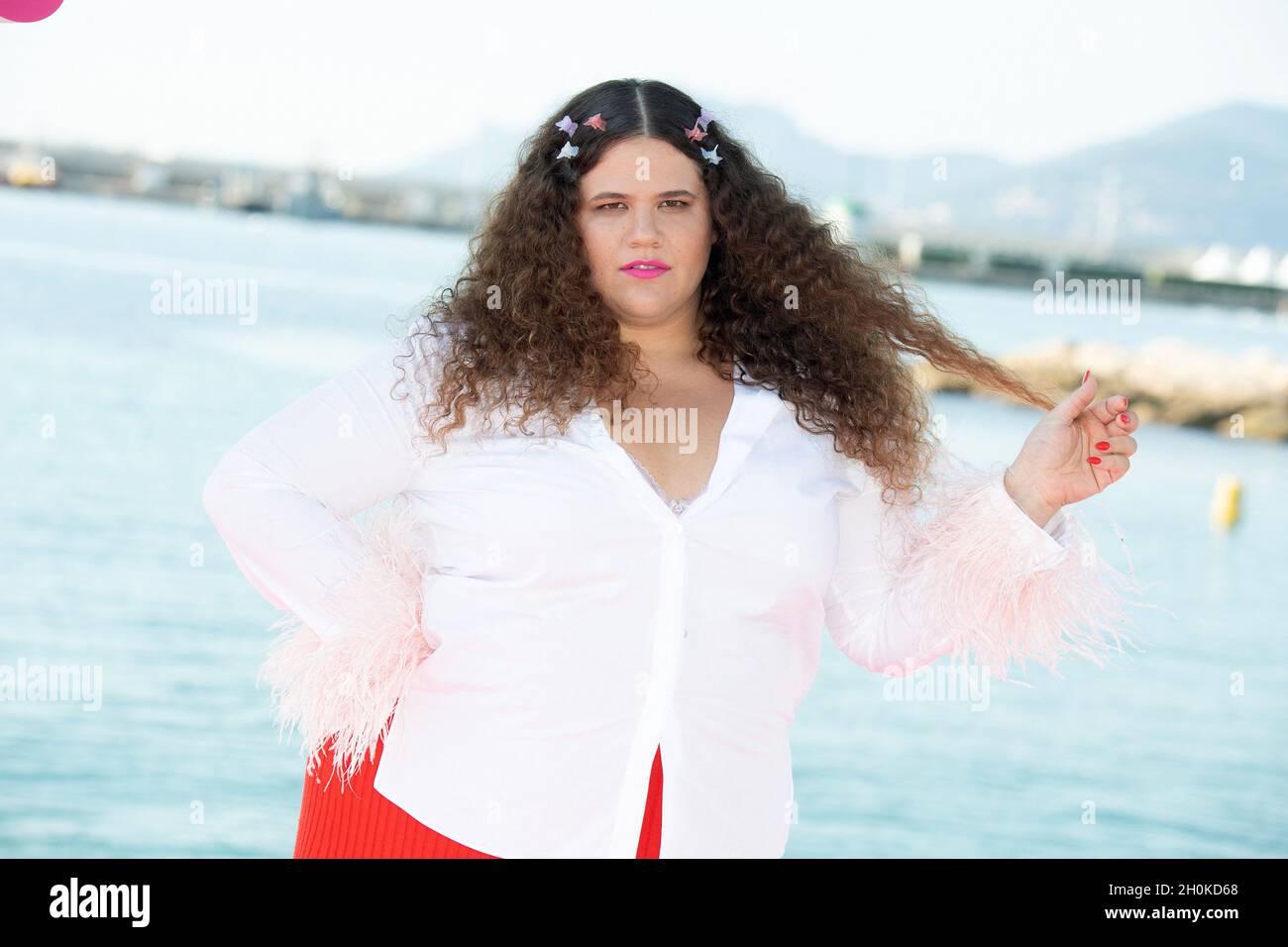 France. Cannes, on October 13, 2021, Maya Landsman attends the Sad City ...