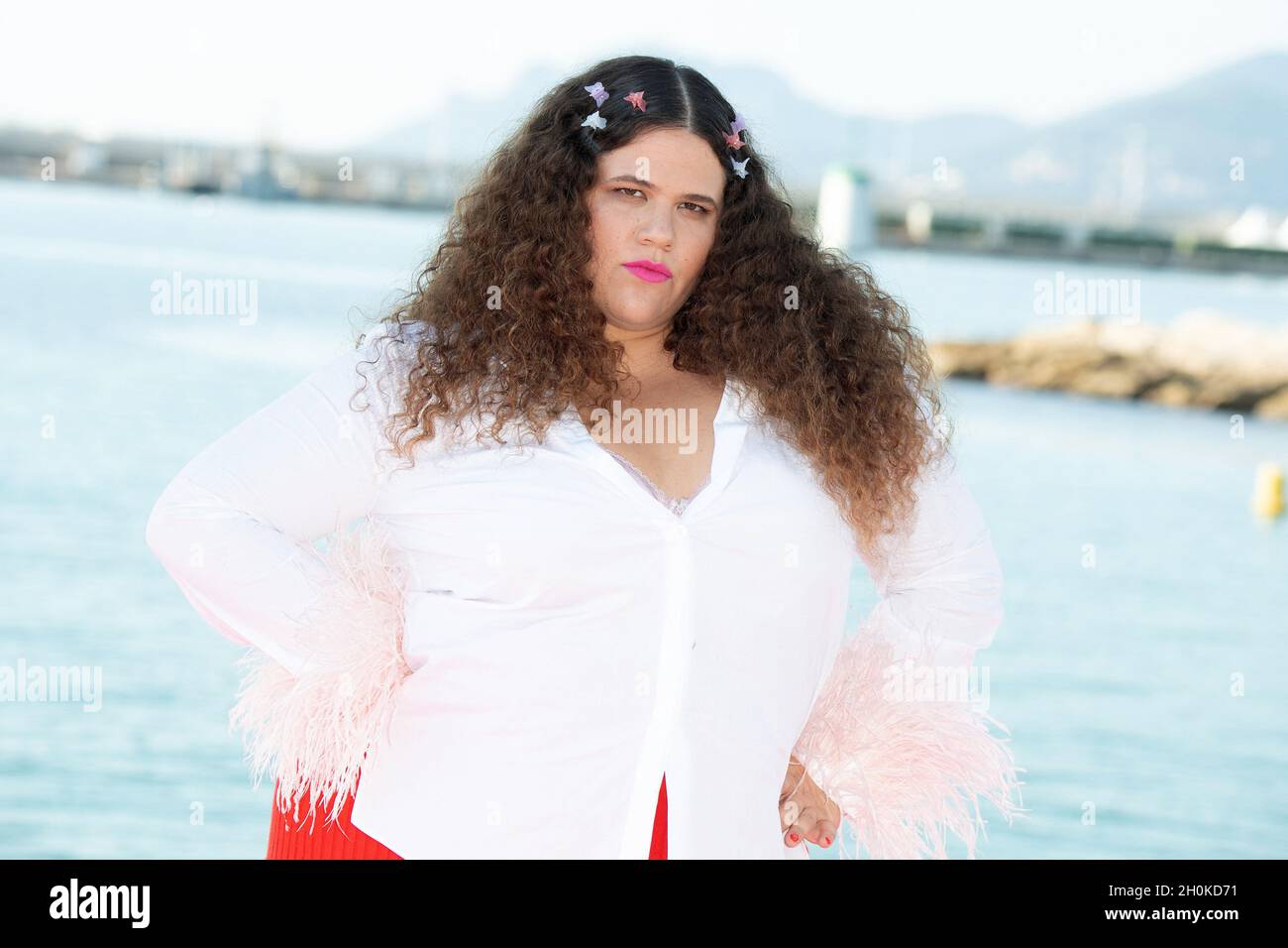 France. Cannes, on October 13, 2021, Maya Landsman attends the Sad City ...