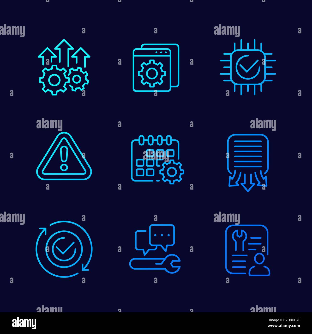 Maintenance chipset Stock Vector Images - Alamy