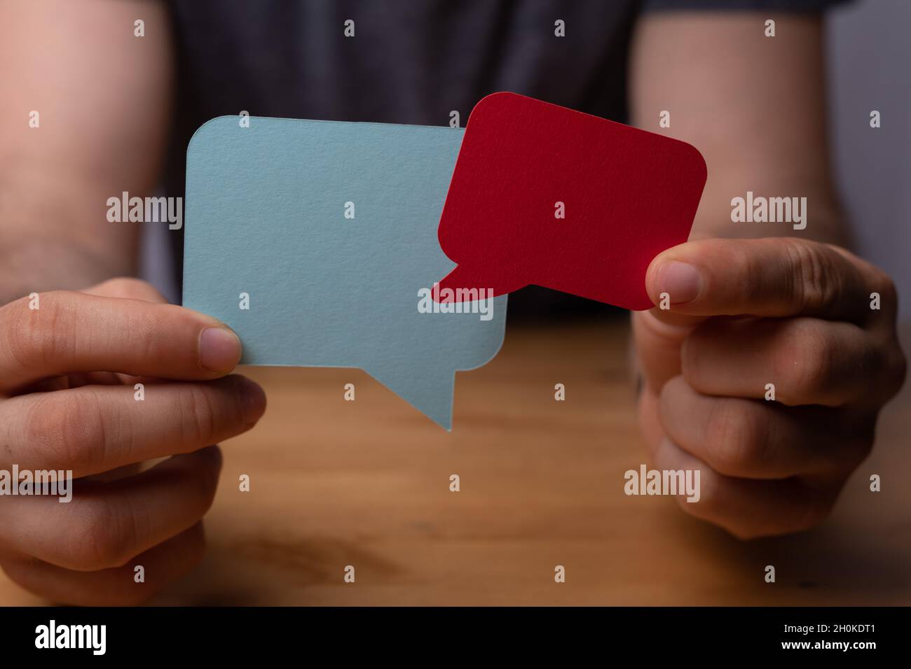 3d rendering of touching male hands holding messaging and chatting ...