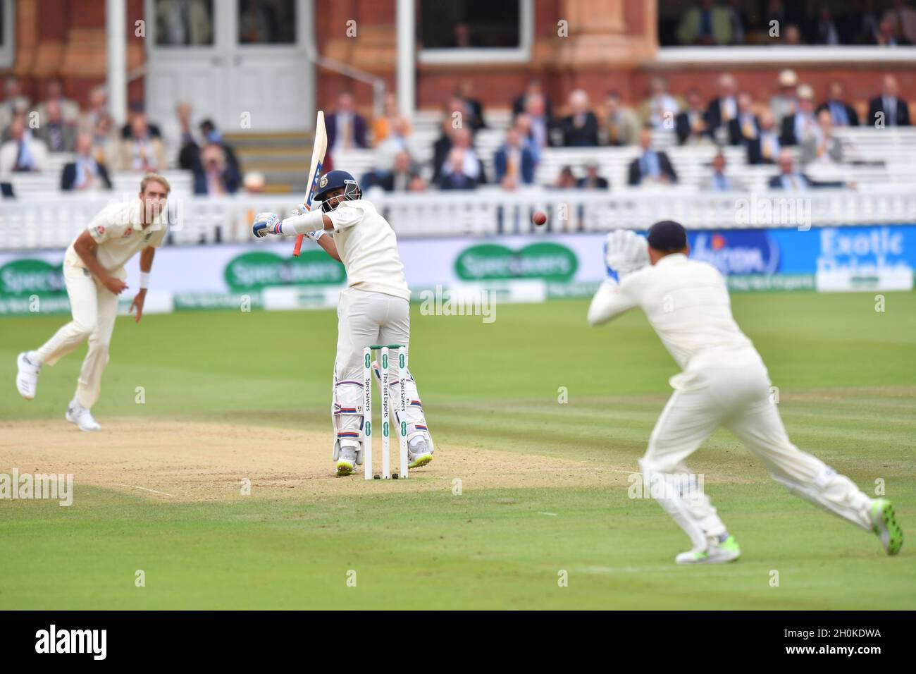 Indias ajinkya rahane bats hi-res stock photography and images - Alamy