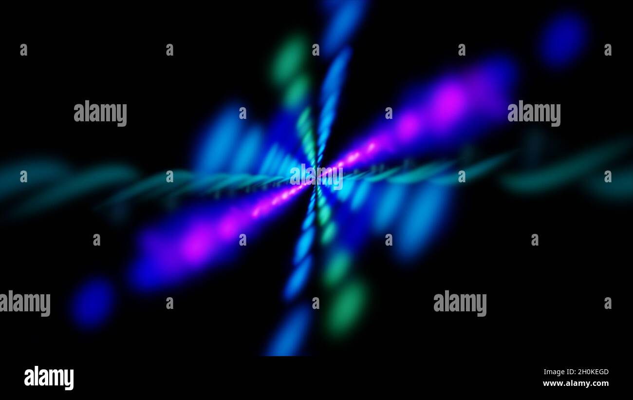 Stunning digital light effects on dark background Stock Photo - Alamy