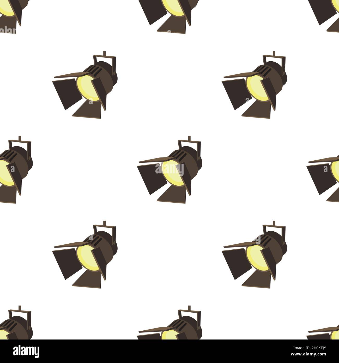 Cartoon Ground Spotlight