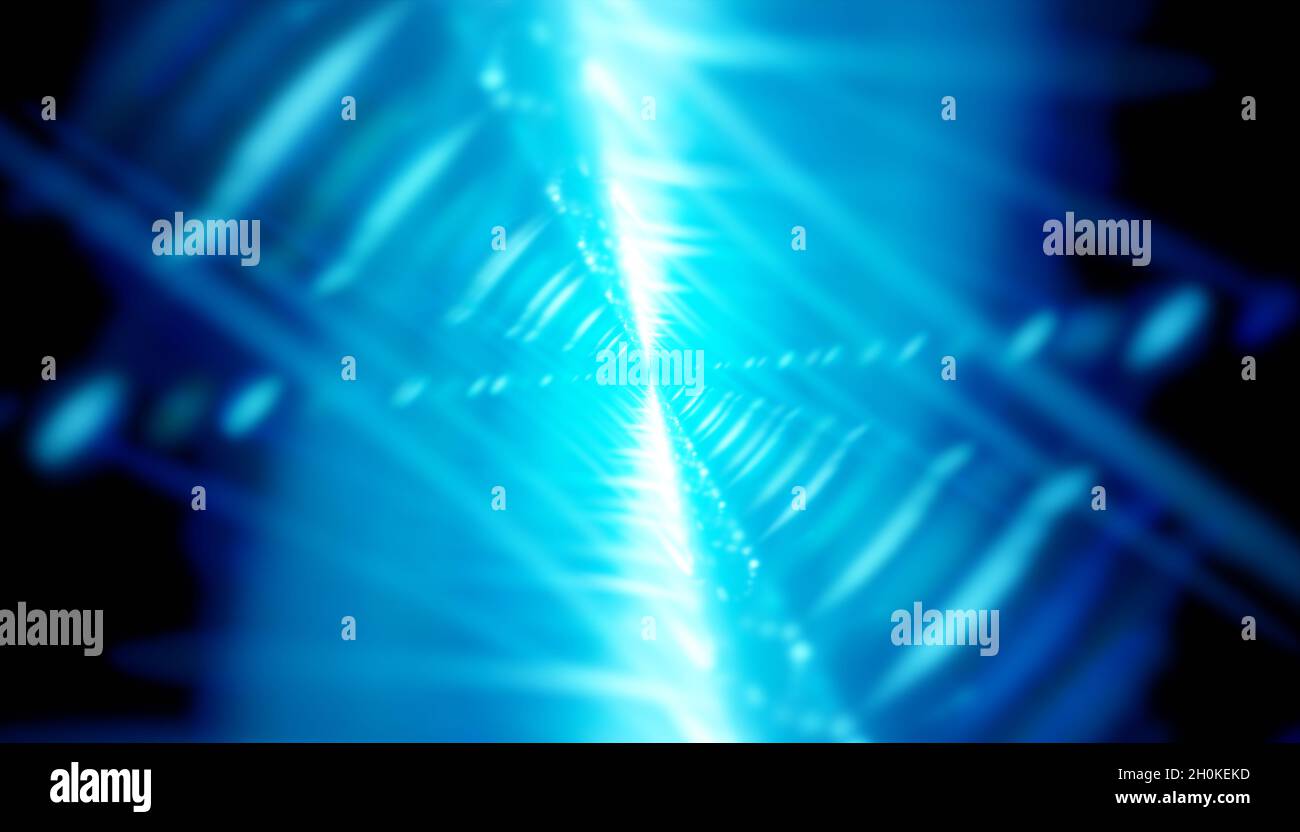 Stunning digital light effects on dark background Stock Photo - Alamy