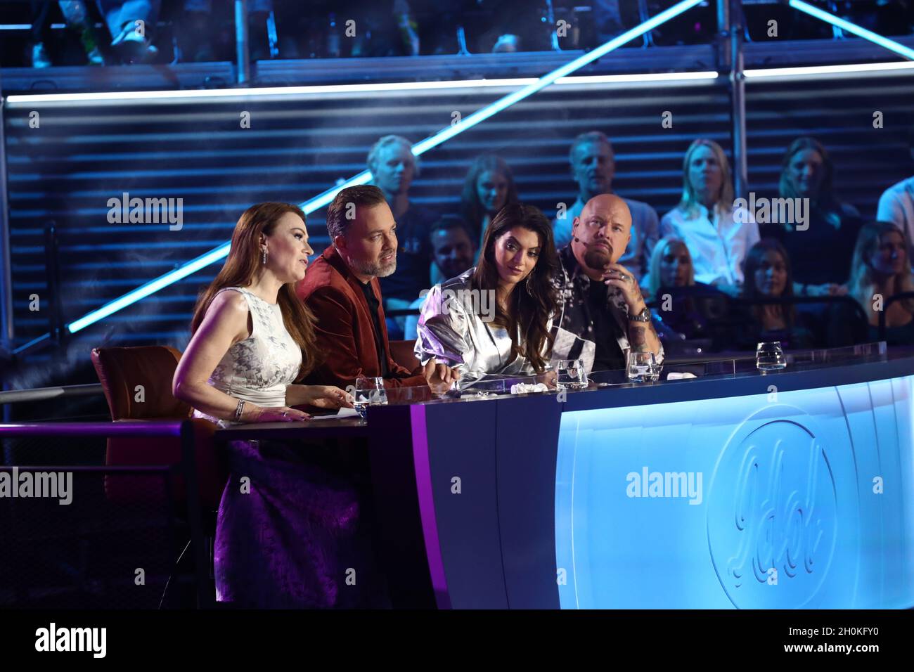 The jury, from left Kishti Tomita, Alexander Kronlund, Katia Mosally ...