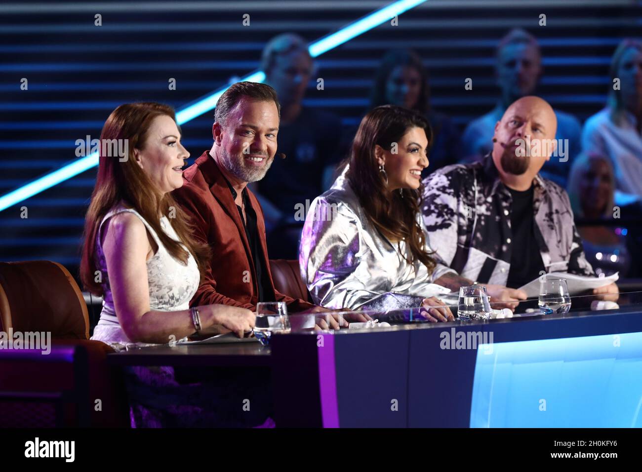 The jury, from left Kishti Tomita, Alexander Kronlund, Katia Mosally ...