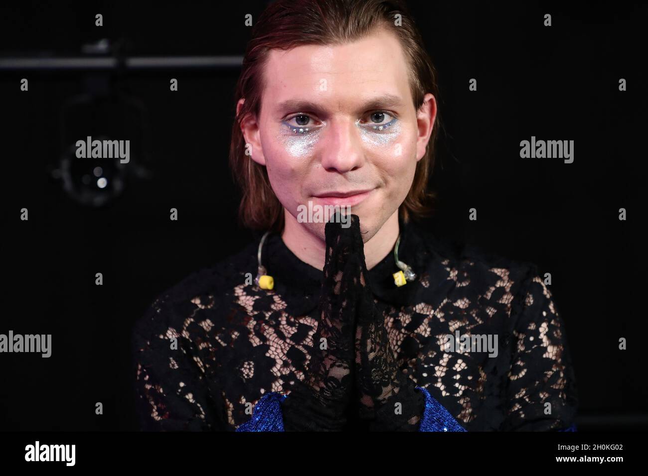 Erik Elias Ekström during the TV show Idol on TV4 in Stockholm, Sweden ...
