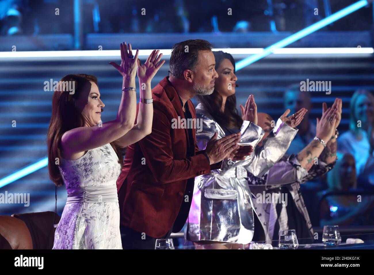 The jury, from left Kishti Tomita, Alexander Kronlund, Katia Mosally ...