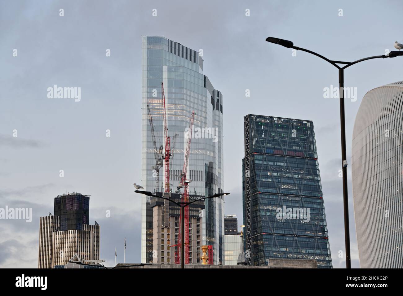 22 Bishopsgate is london latest skyscraper Stock Photo - Alamy