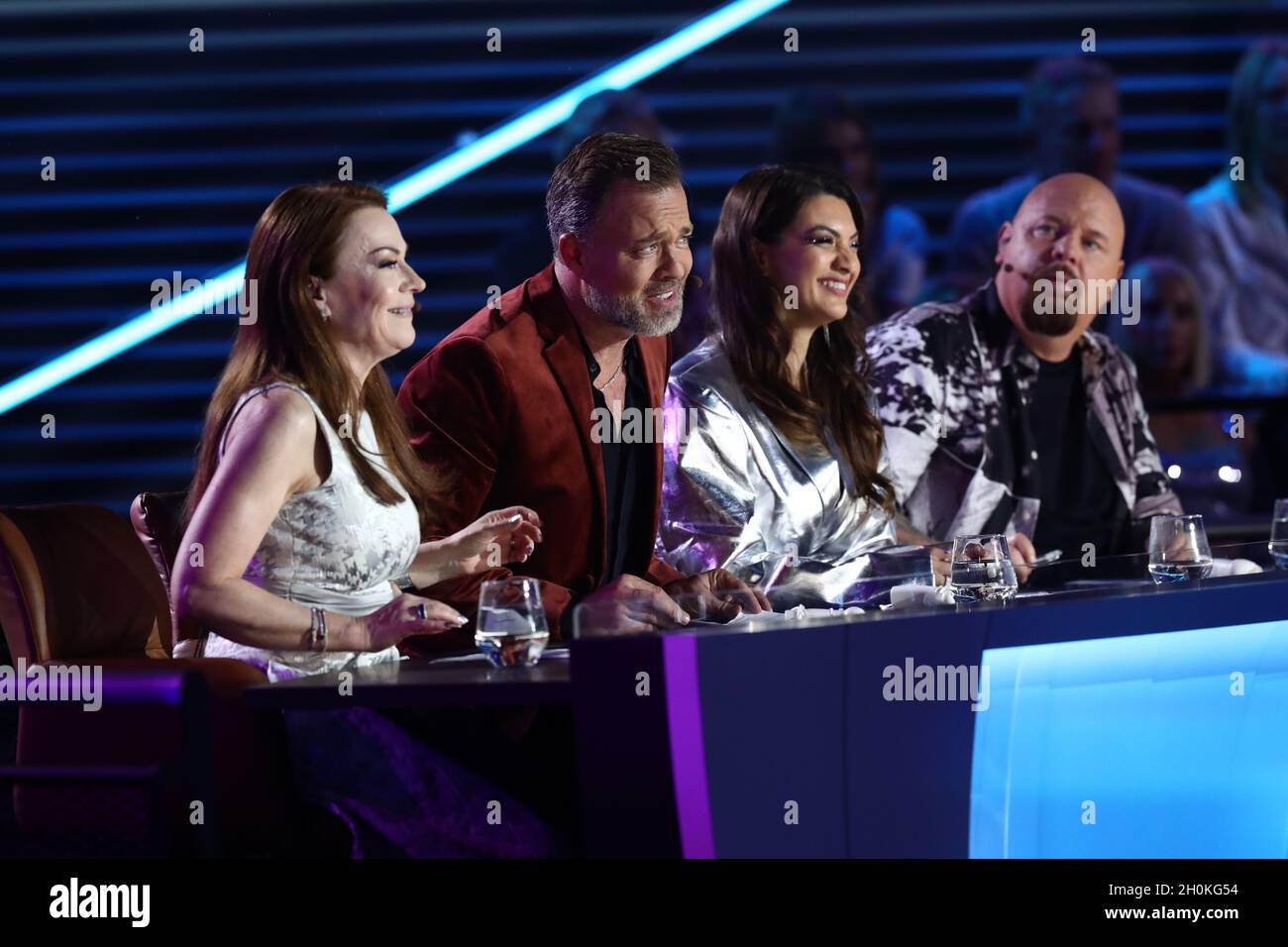 The jury, from left Kishti Tomita, Alexander Kronlund, Katia Mosally ...