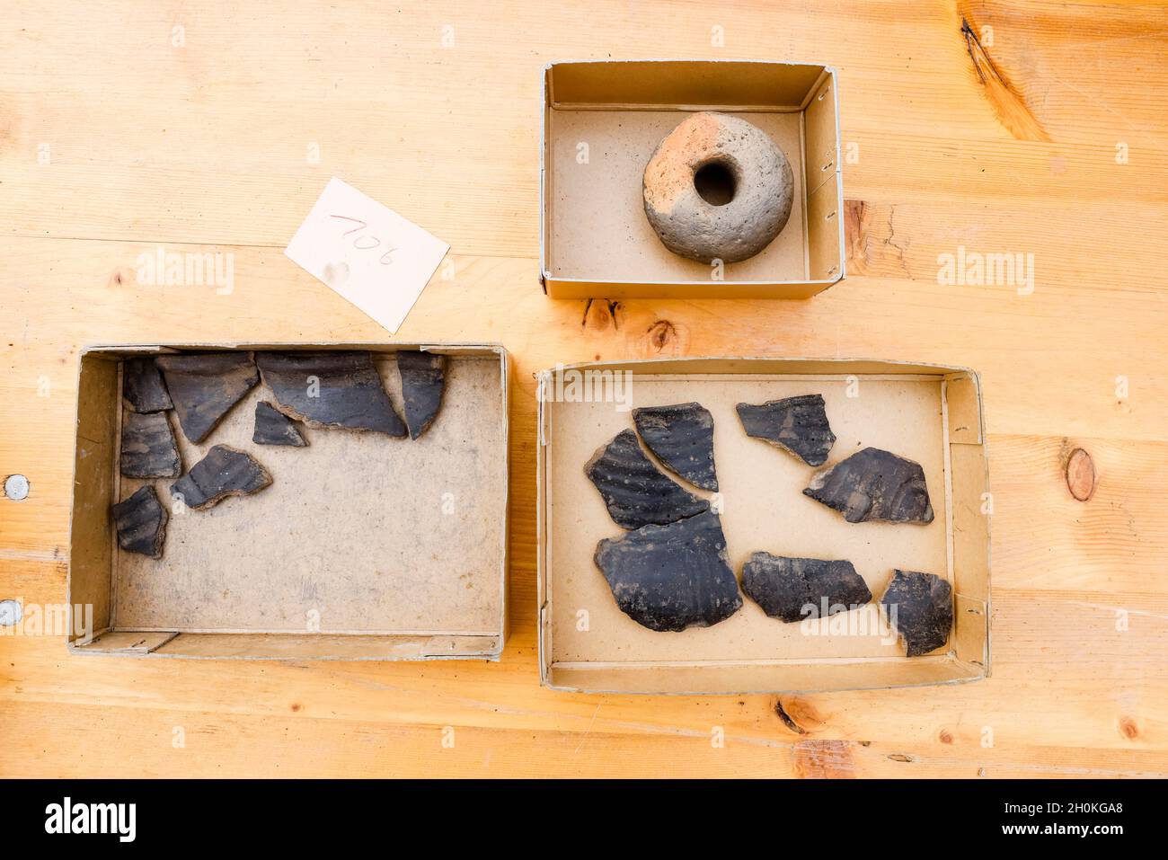 Archaeologists finds table hi-res stock photography and images - Alamy