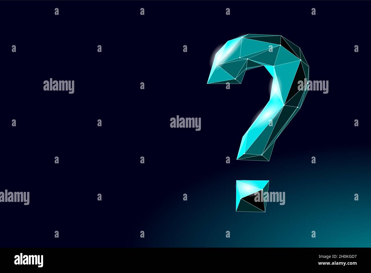 3D ask question mark. Make decision problem solution. Psychologist ...