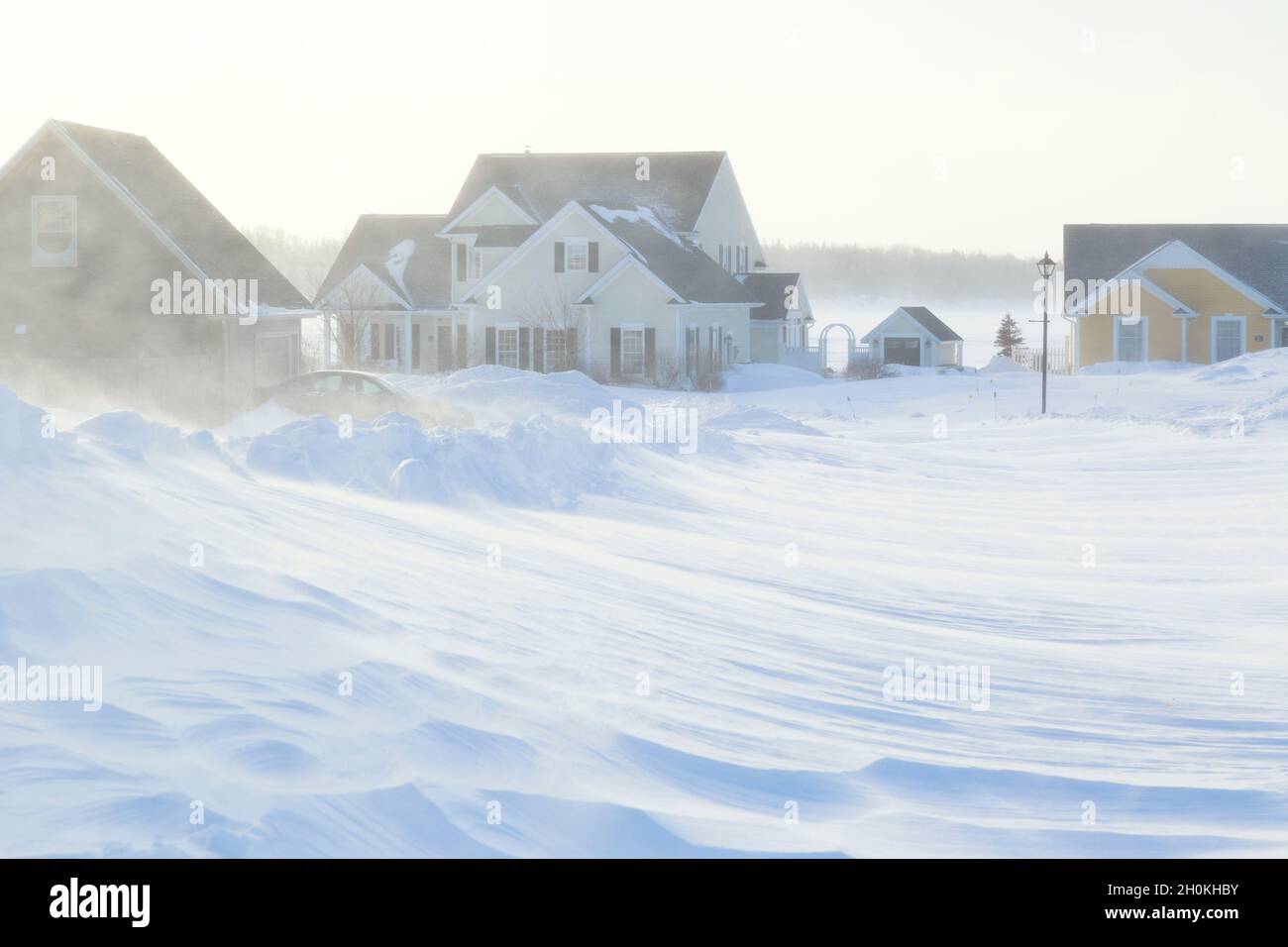 Unplowed roads hi-res stock photography and images - Alamy