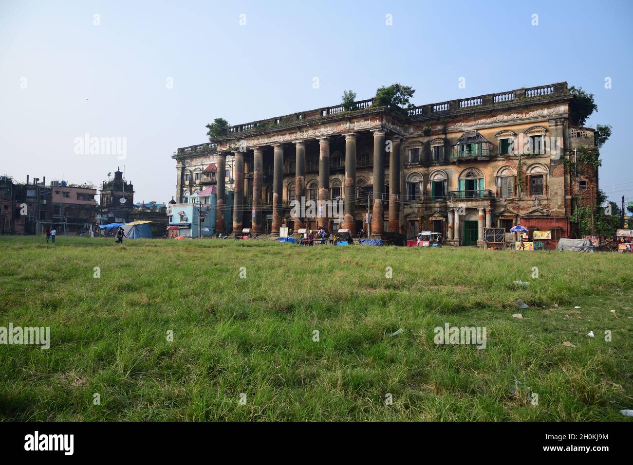 Dilapidated Andul Royal Palace. The colossal mansion of Anandadham or ...