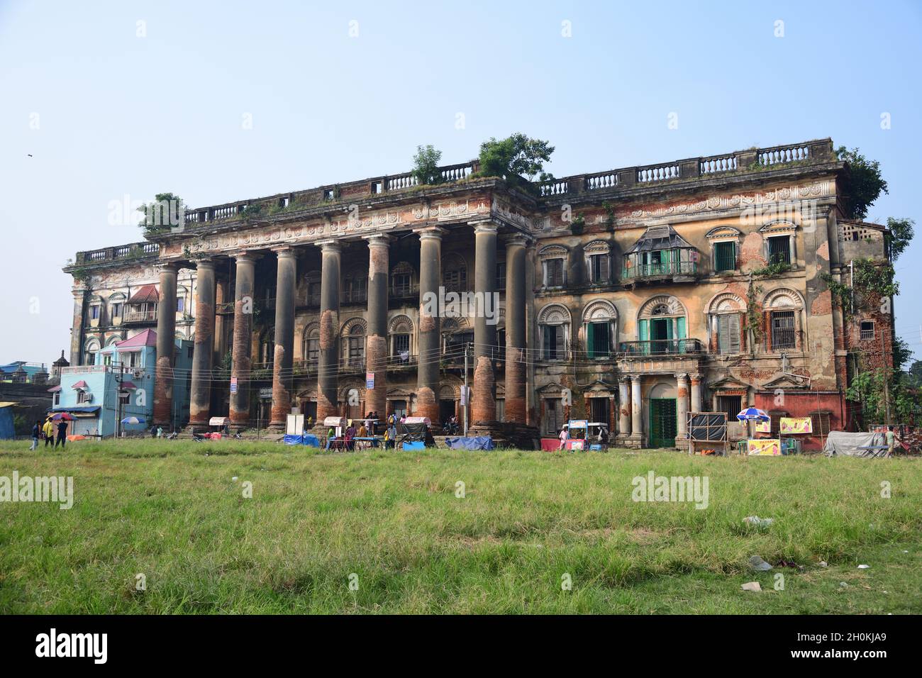 Dilapidated Andul Royal Palace. The colossal mansion of Anandadham or ...