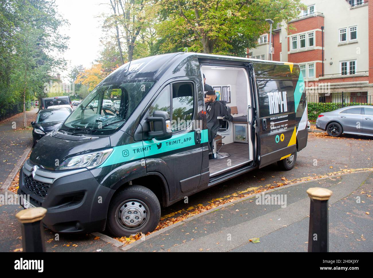 Trim-It mobile barbershop van parks up for appointments in Clarendon ...