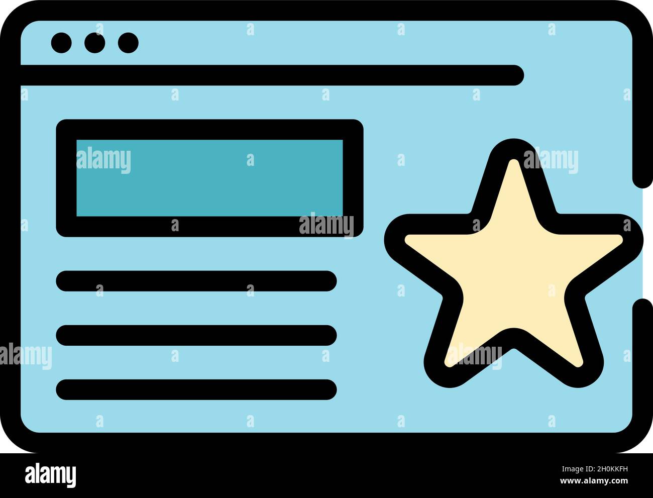 Bonus web program icon. Outline bonus web program vector icon color ...