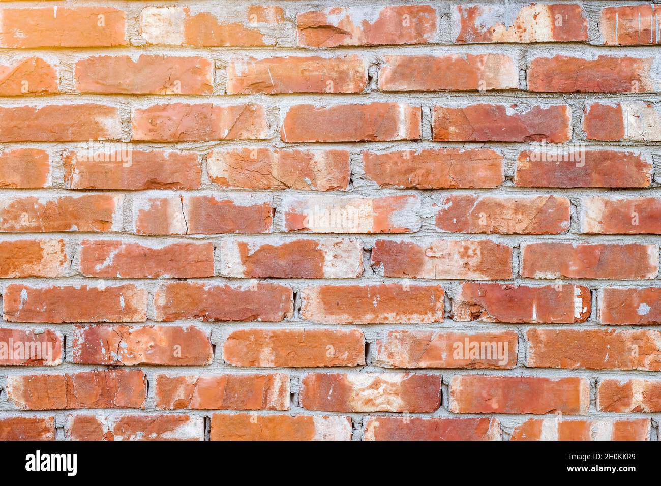 Bright red brick wall pattern texture background Stock Photo - Alamy