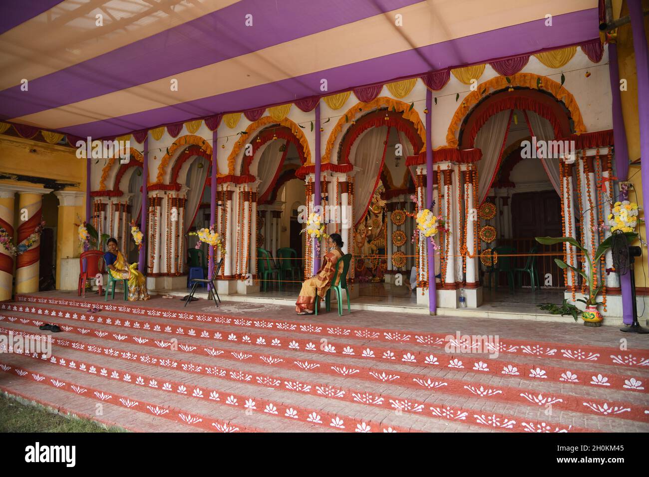 Durga Dalan. Lalit Lodge of Paul family. Rajgunge, Banipur, Sankrail ...