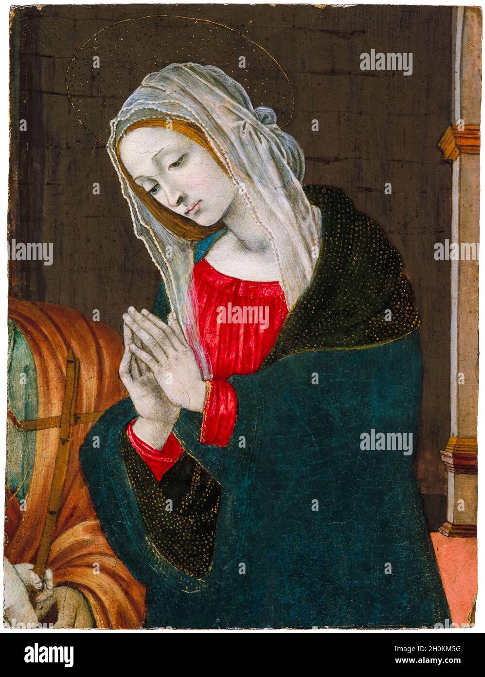 Workshop of Filippo Lippi, The Virgin of the Nativity, painting, circa ...
