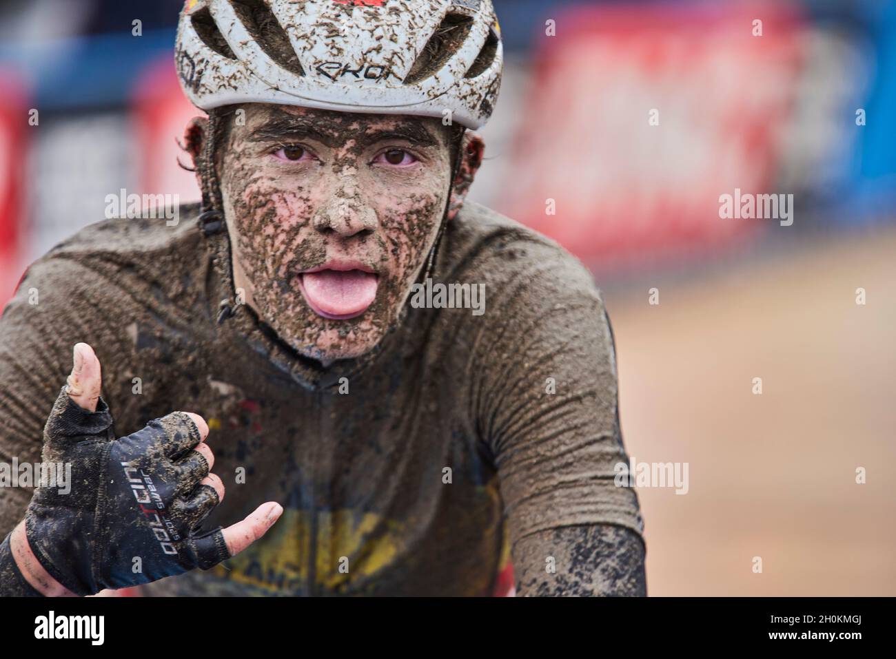 Paris Roubaix Juniors 2021 3 Oct 2021 1st Stian Fredheim 2nd Alec ...