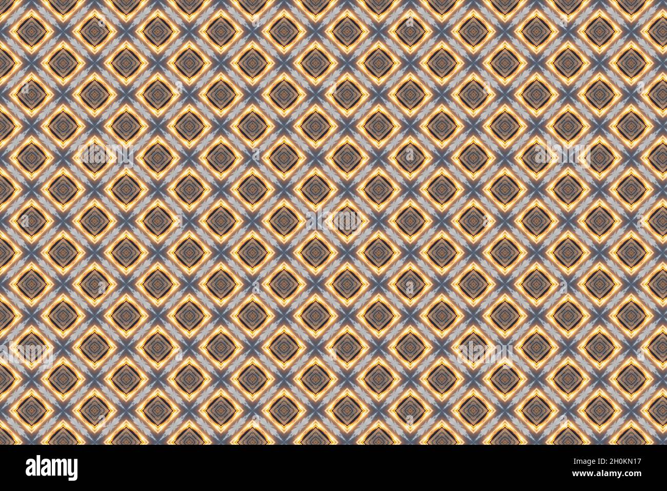 Retro Square Pattern Wallpaper