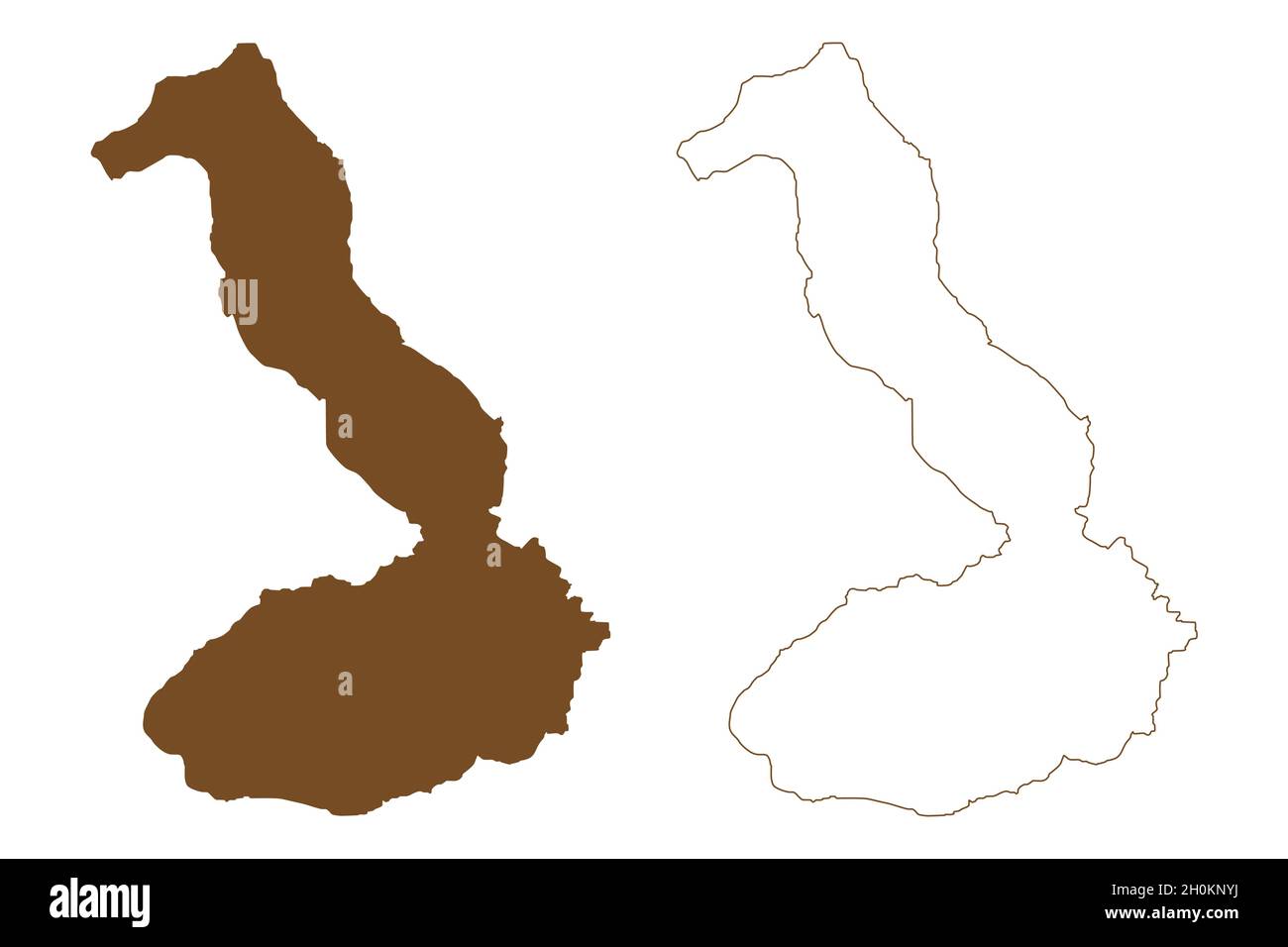 Isabela island (Republic of Ecuador, South and Latin America ...