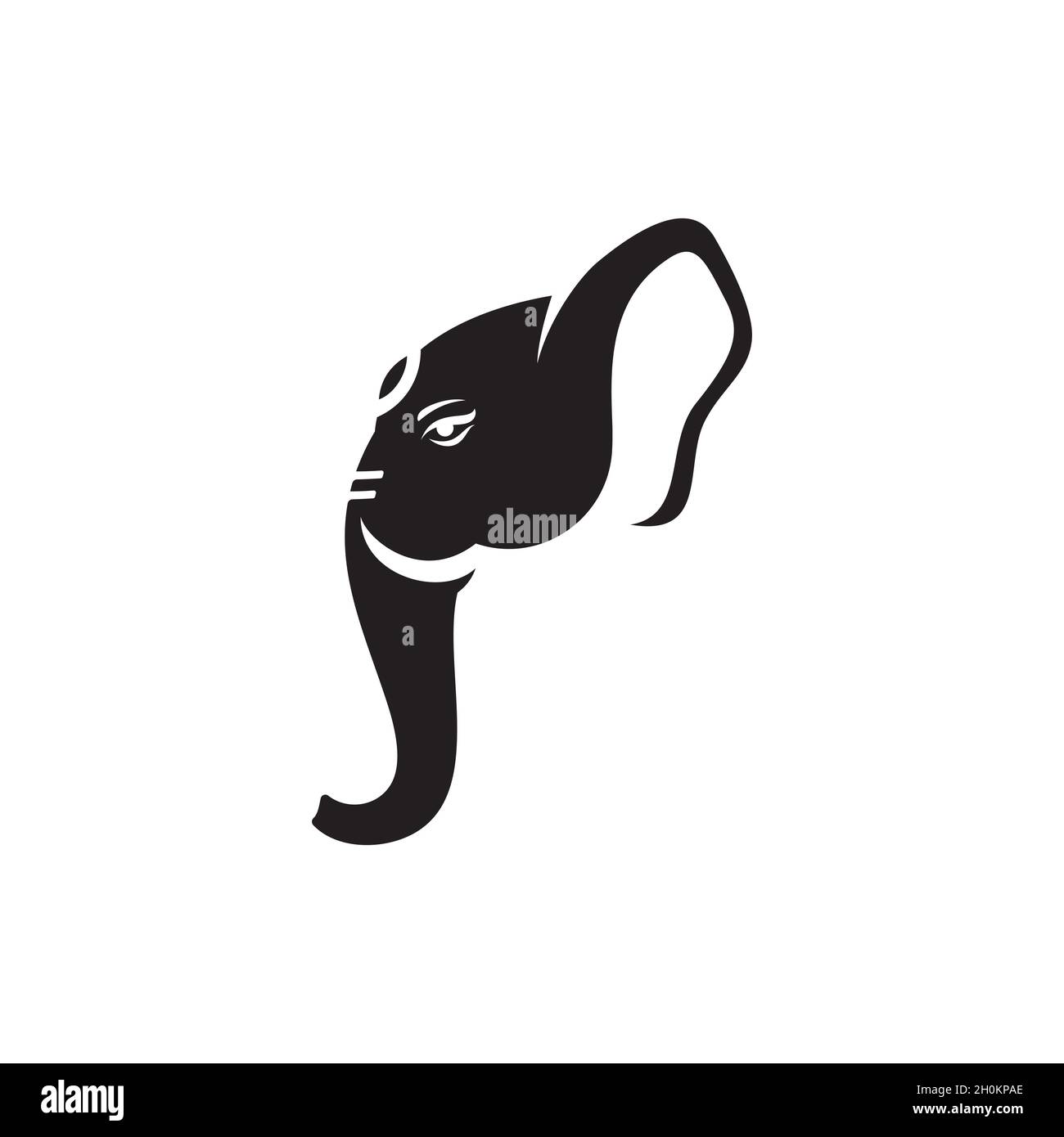 Ganesha Vector icon design illustration Template Stock Photo - Alamy