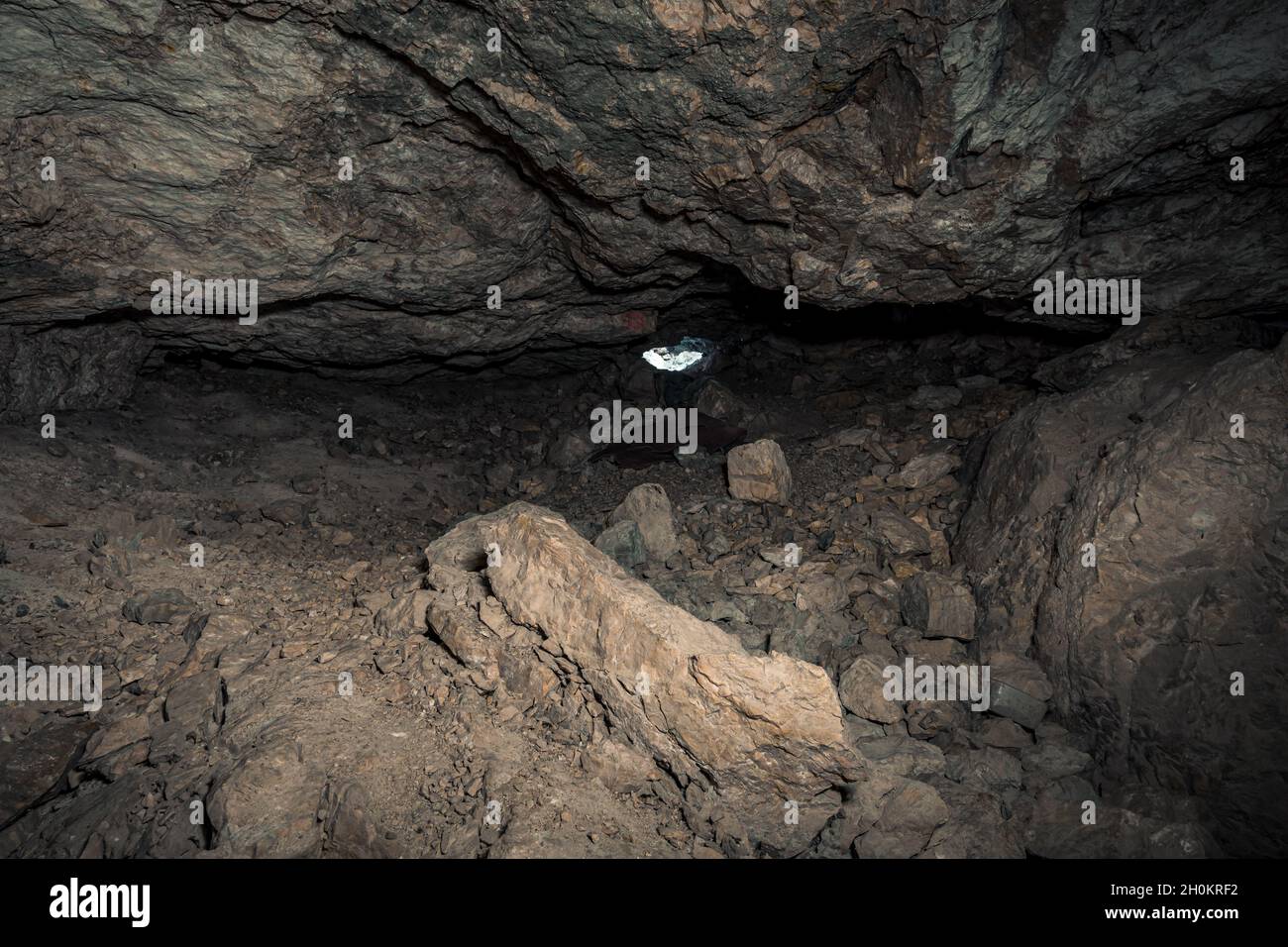 Old blown up remains of some Siegfried Line bunkers along the border ...