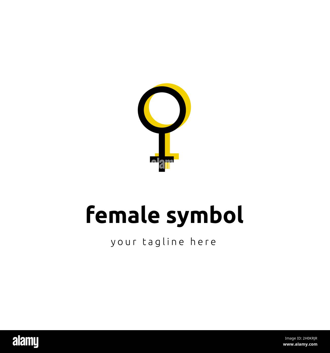 female sign icon, International women's day symbol. Eps10 vector ...