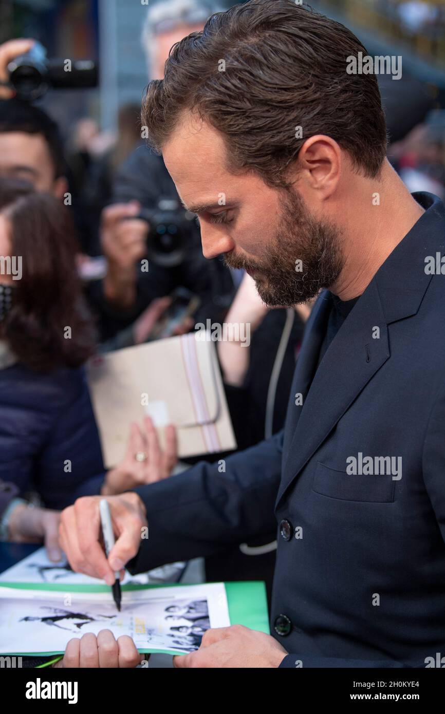 London, UK. Jamie Dornan at the World Premiere of Belfast during the ...