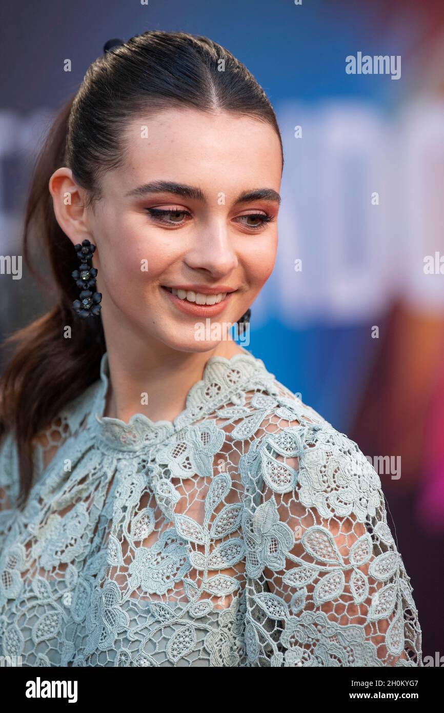 London, UK. Lara McDonnell at the World Premiere of Belfast during the ...