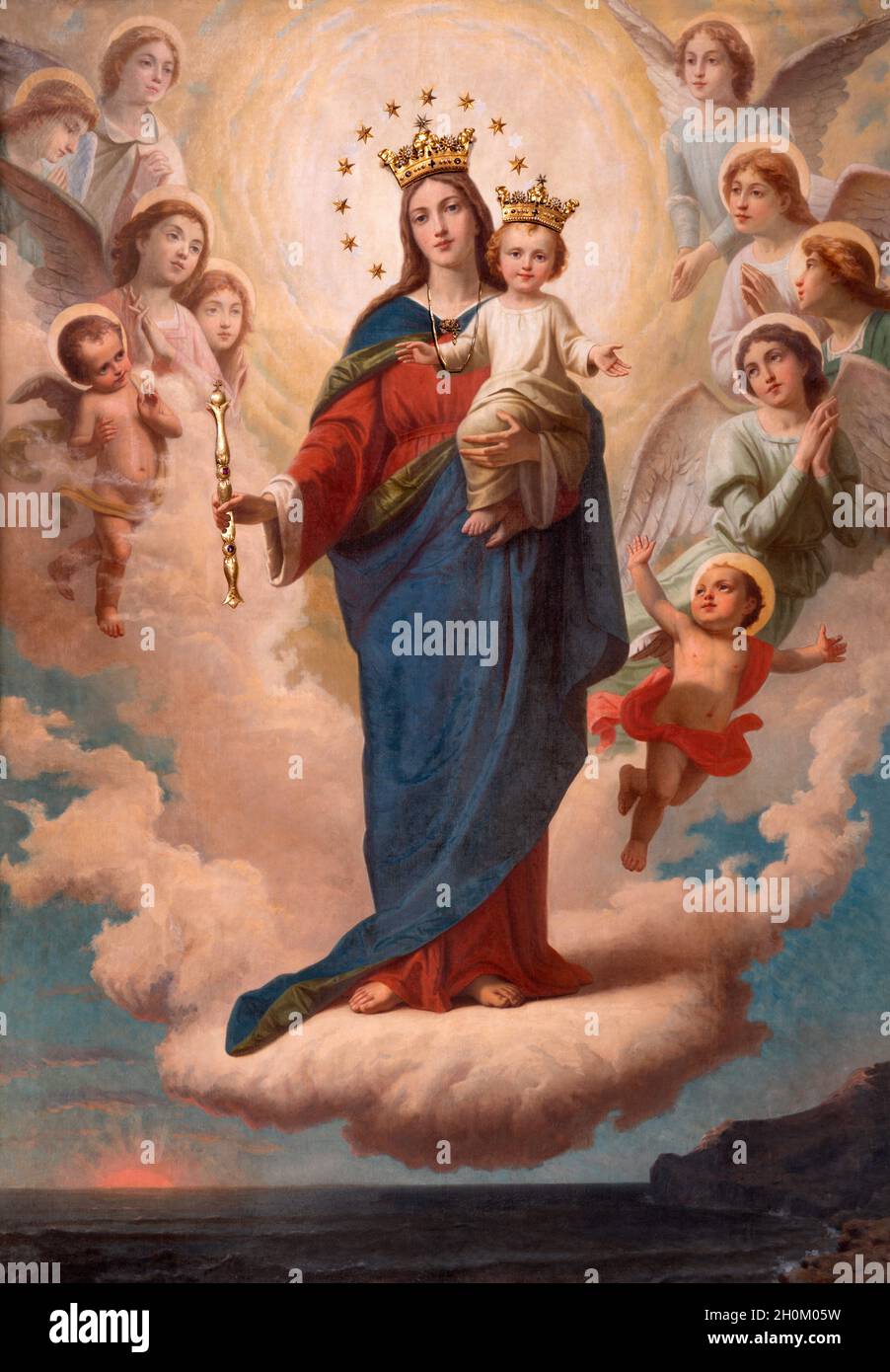 Mary help of christians church hi-res stock photography and images - Alamy