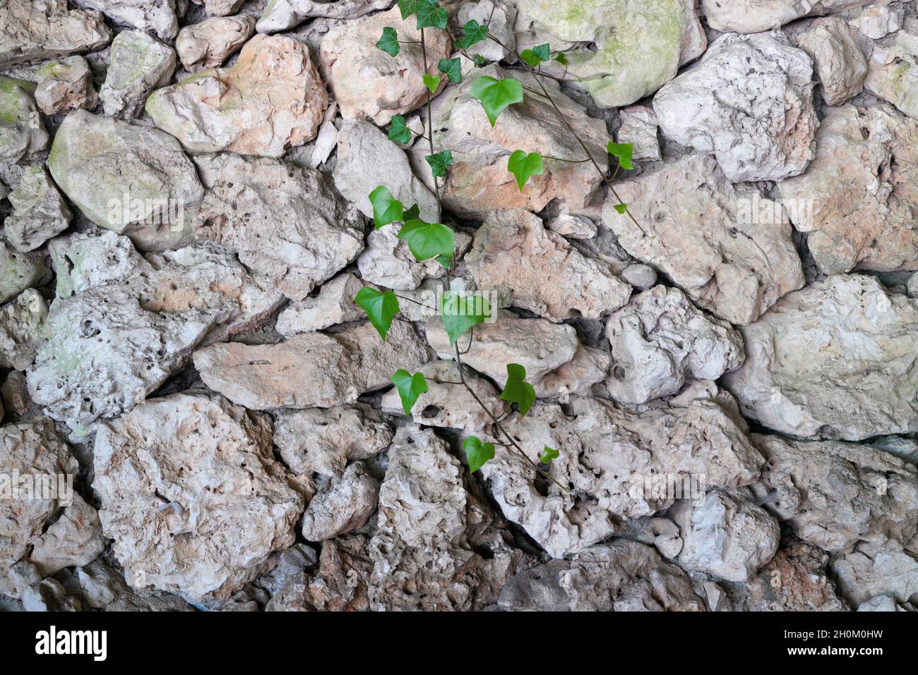 Structure of a stone made of natural mineral material as a background ...
