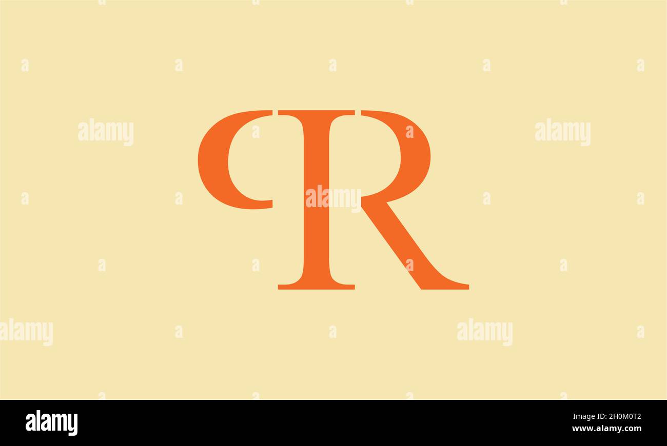 Letter pr real estate logo hi-res stock photography and images - Alamy