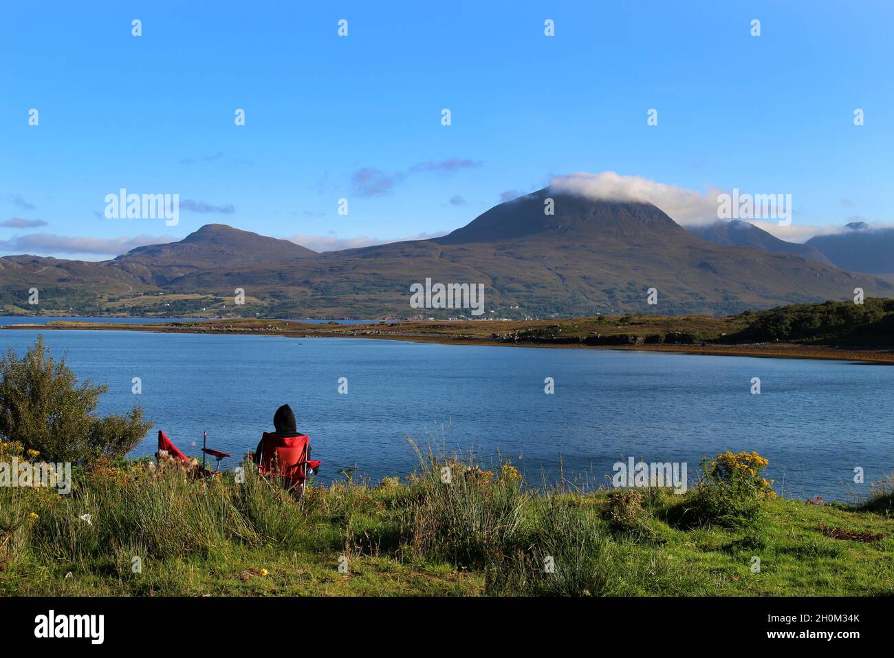 Shieldaig on the shores of loch torridon hi-res stock photography and ...