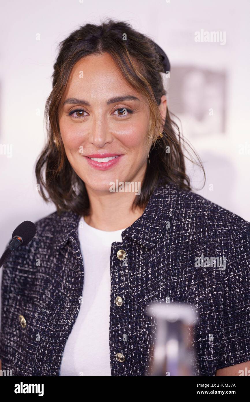 Madrid, Spain. 13th Oct, 2021. Tamara Falco poses for photo during the ...
