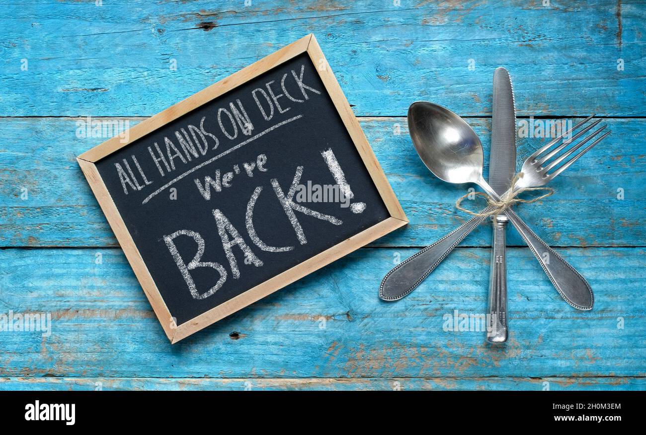 Come back soon sign hi-res stock photography and images - Alamy