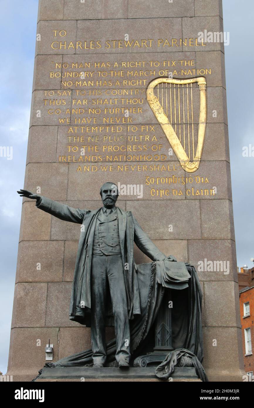 Parnell monument dublin hi-res stock photography and images - Alamy
