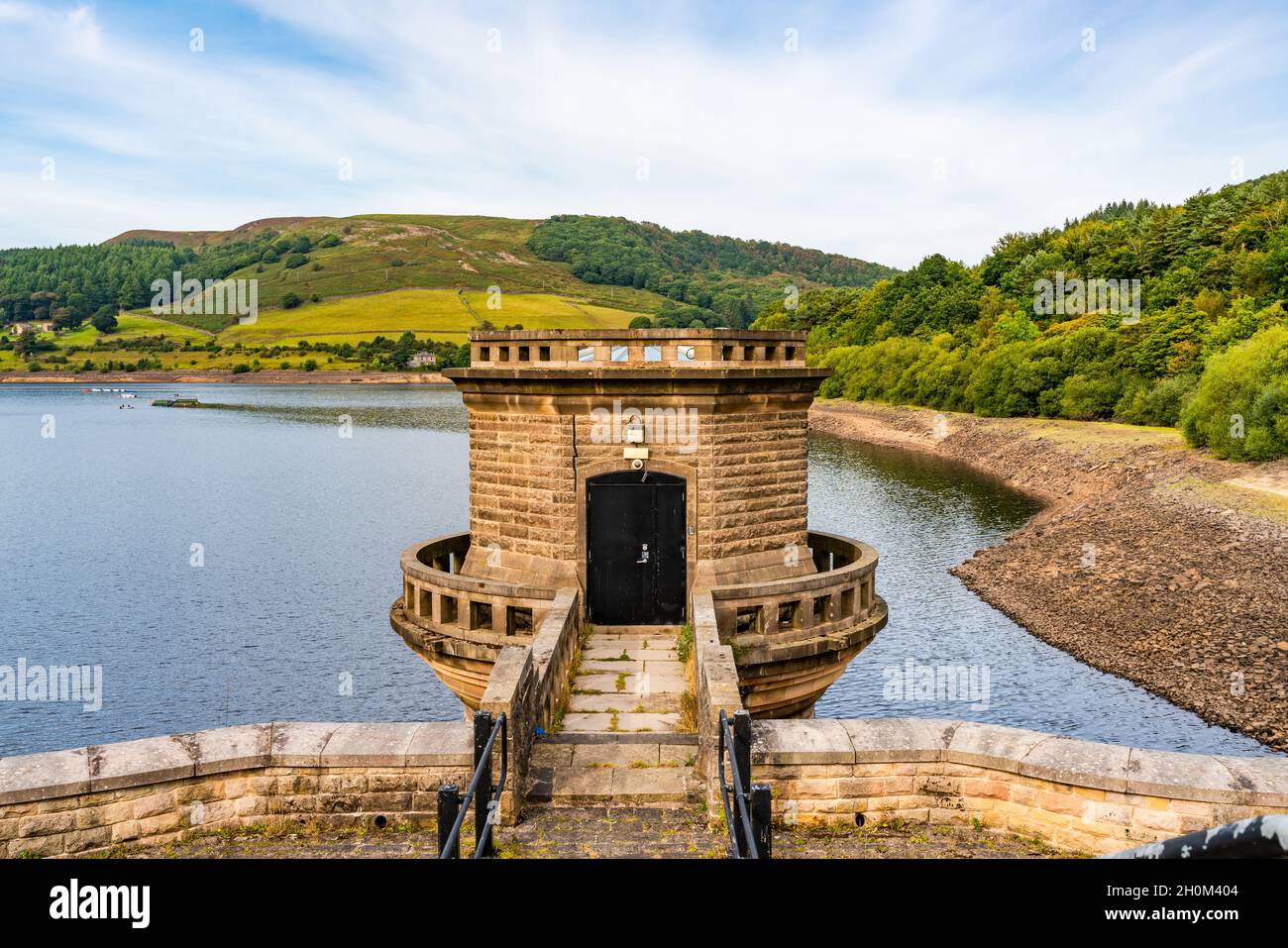 Ladybower Reservoir in the Upper Derwent Valley in Derbyshire, Peak ...