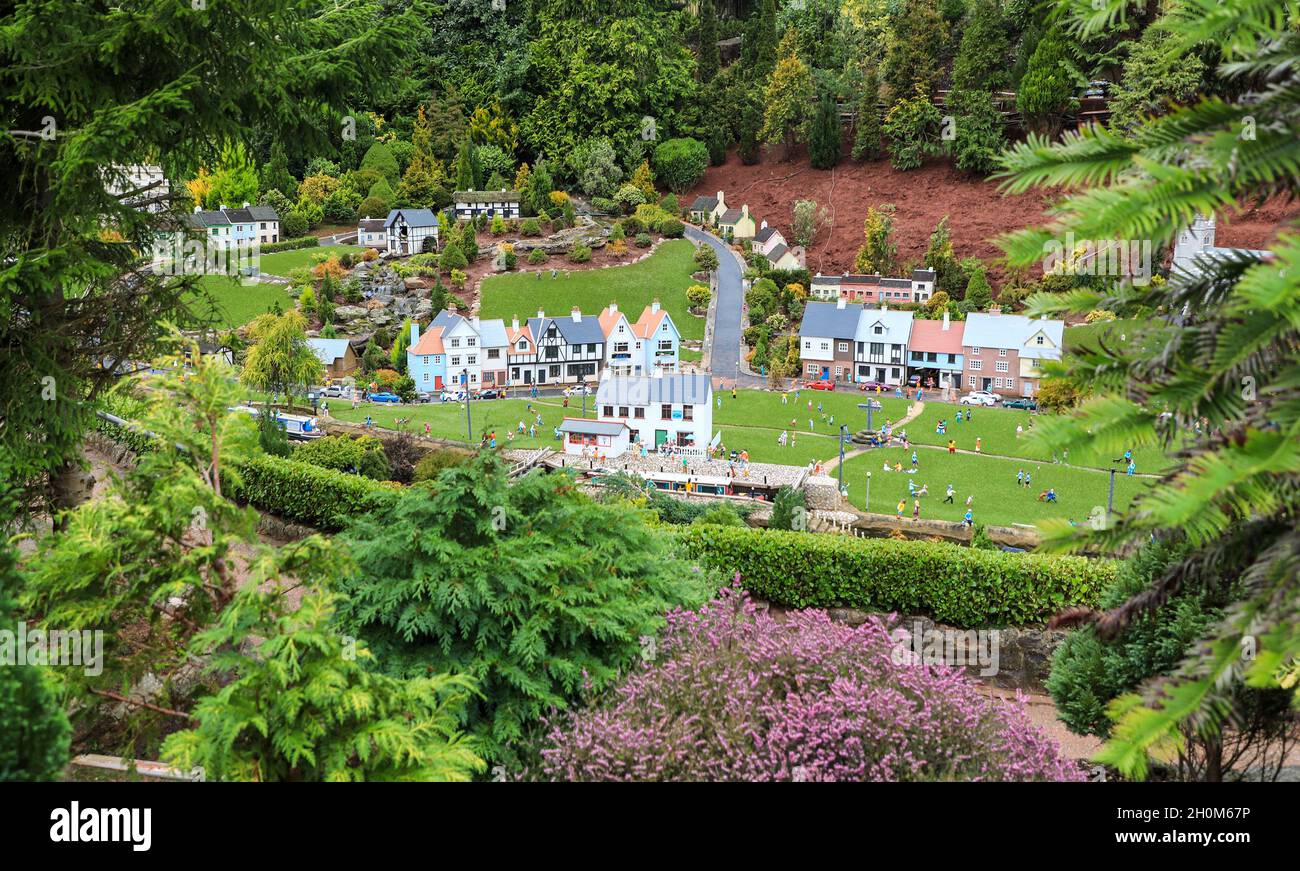 Babbacombe Model Village, Babbacombe, Torquay, Devon, England, UK Stock ...