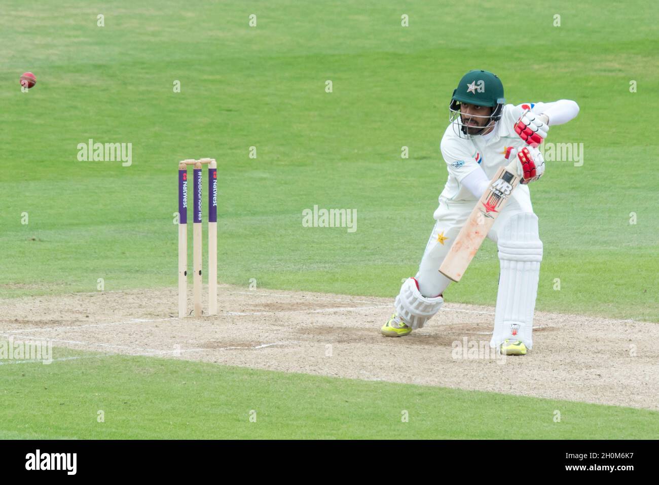 Pakistan’s Usman Salahuddin bats Stock Photo - Alamy