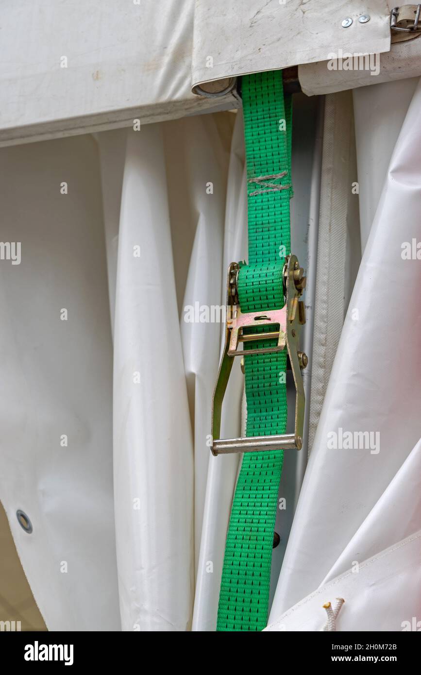 High Strength Strap With Ratchet Tying and Securing Load for Transport ...