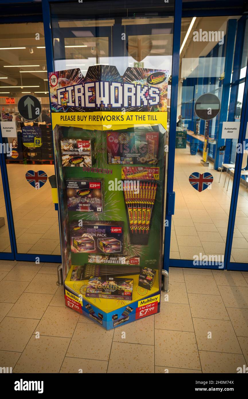 Firework display supermarket hi-res stock photography and images - Alamy