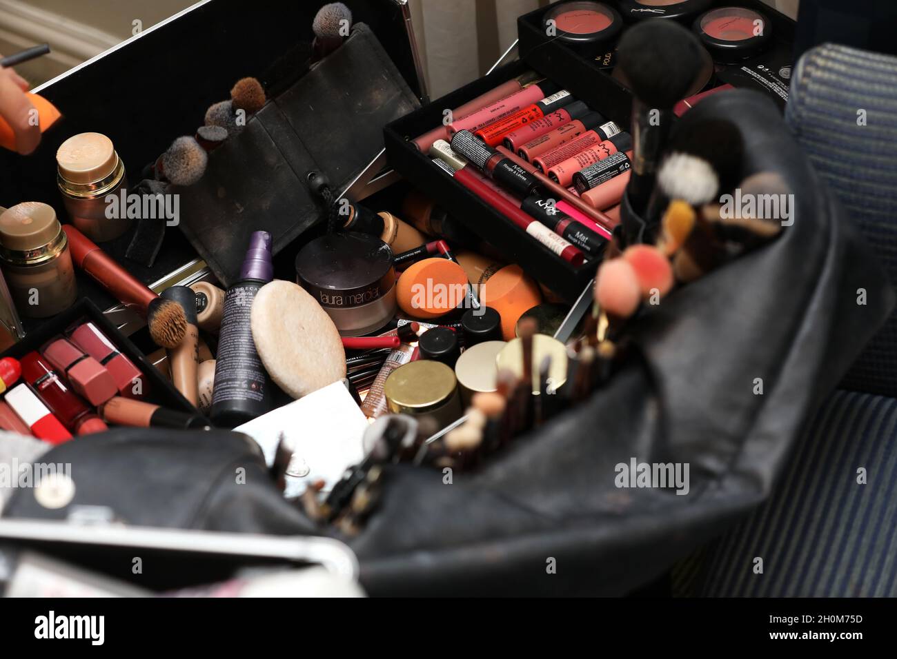 General views of mark-up ready to be used on models and brides in ...