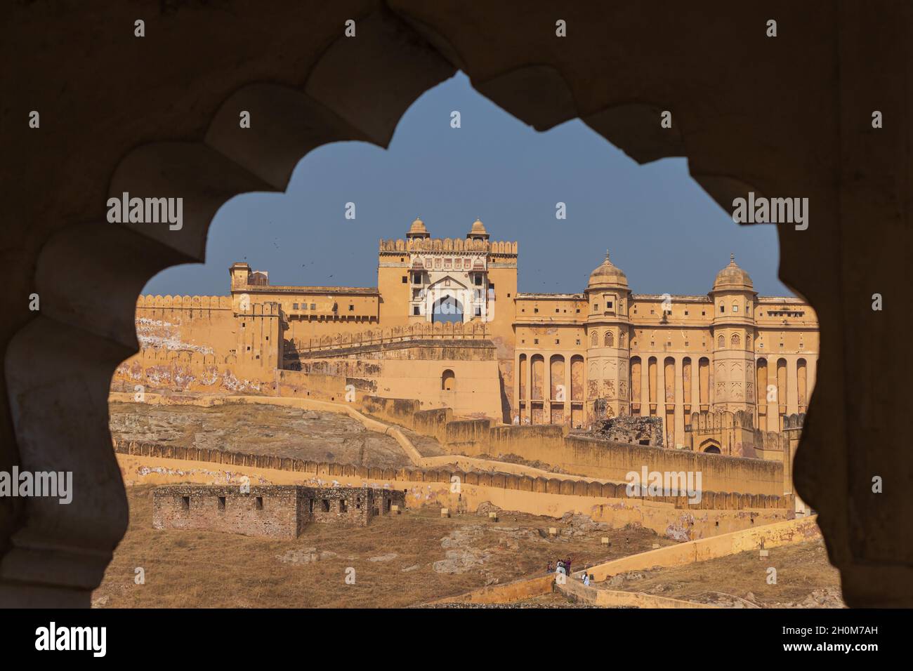 Amer Palace and Fort Amer India Stock Photo - Alamy