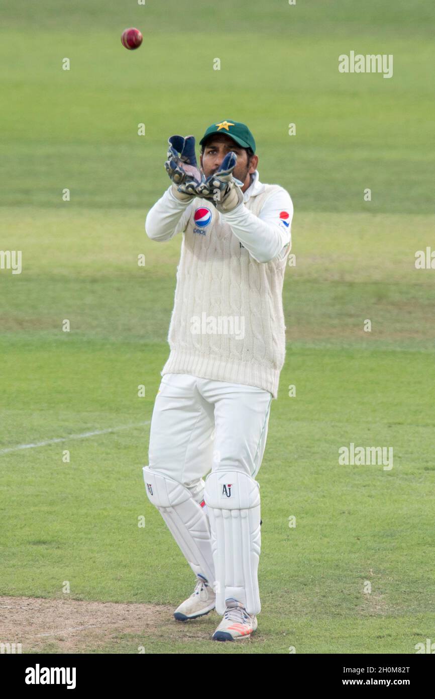 Pakistan captain Sarfaz Ahmed Stock Photo - Alamy