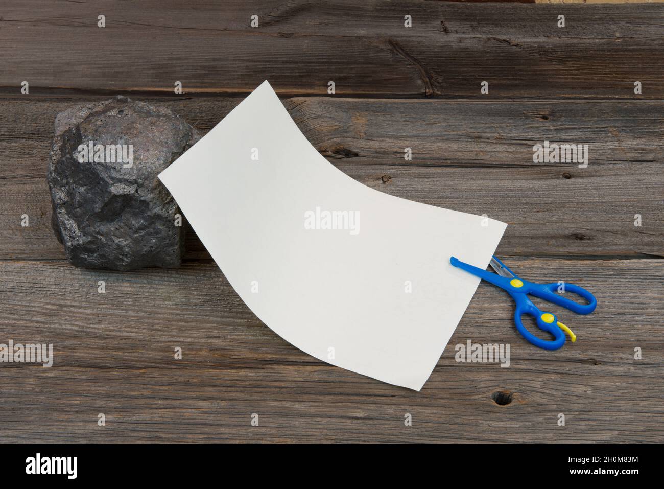 Rock paper scissors hand hi-res stock photography and images - Alamy