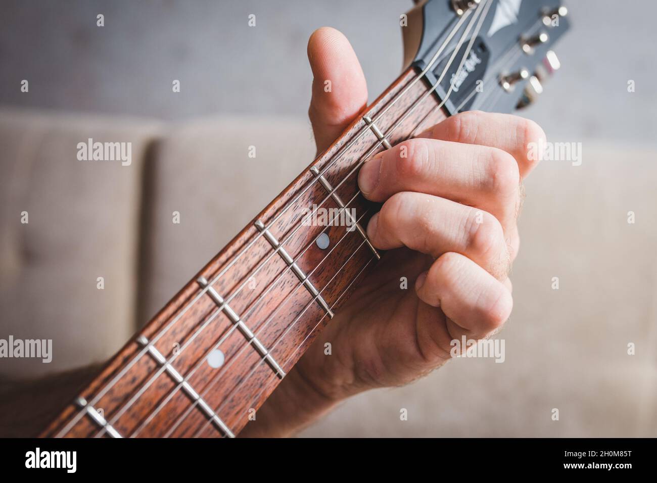 Amaj7 Guitar Chord